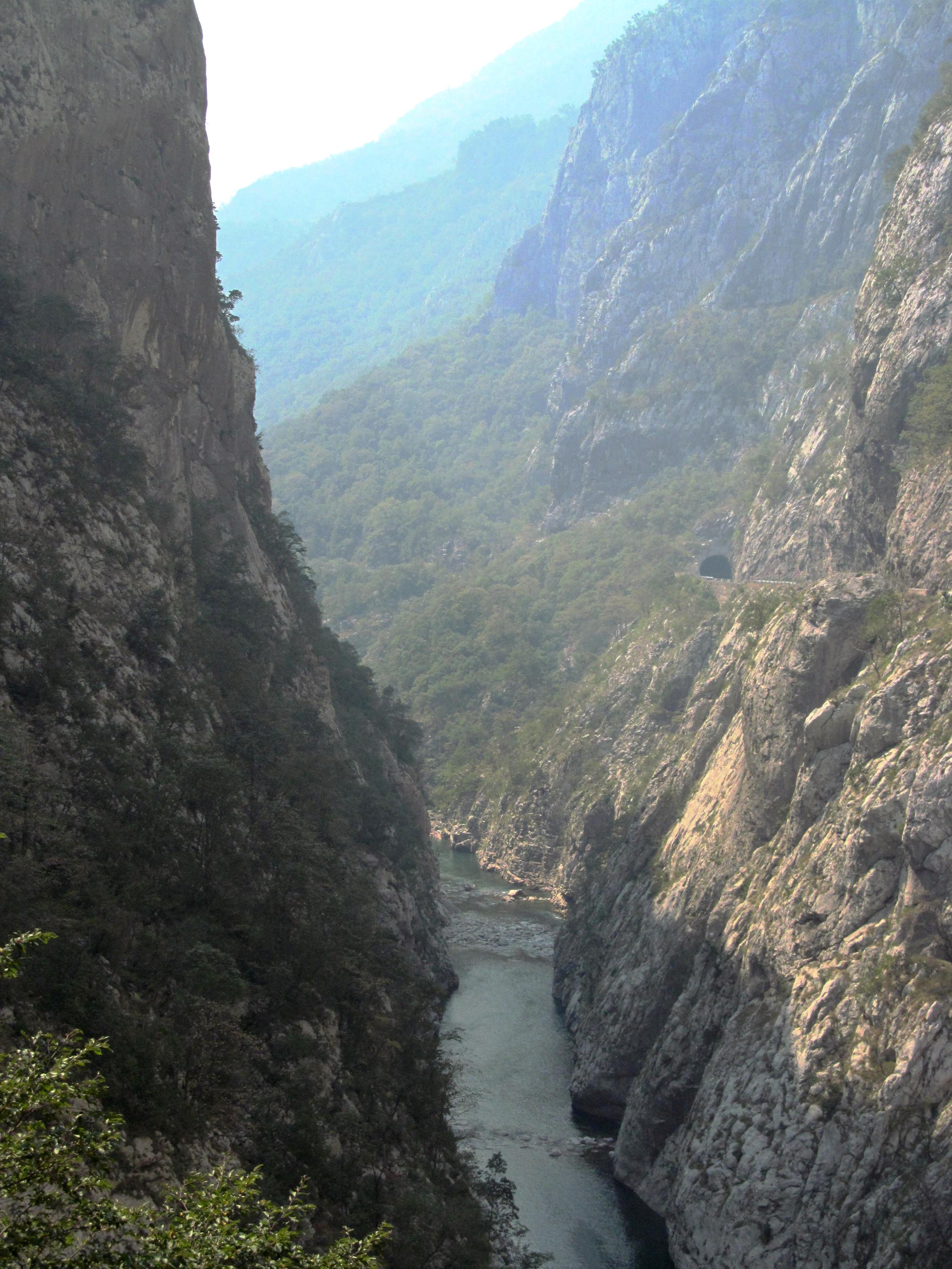 Canyon of Morača river