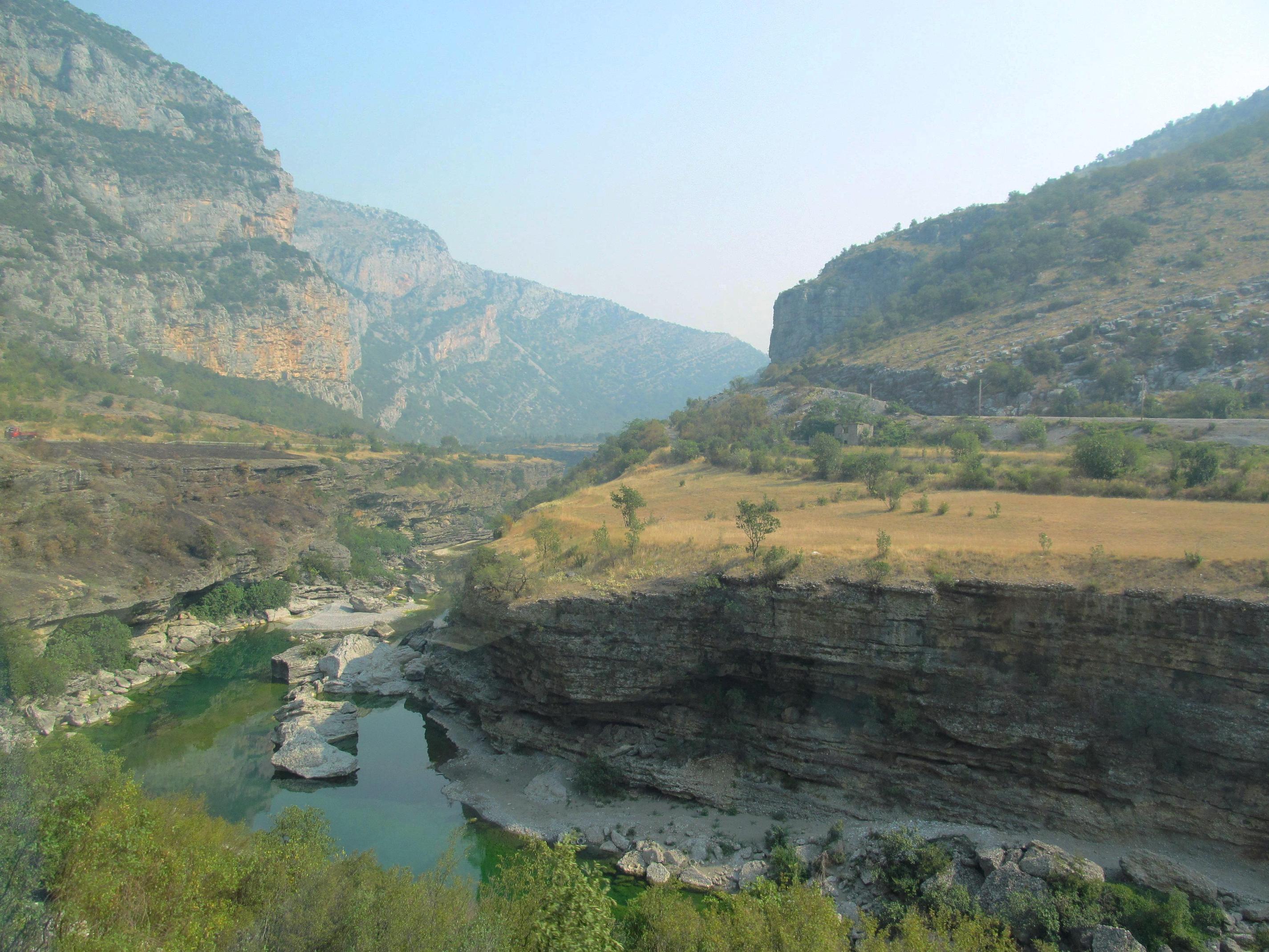 Canyon of Morača river