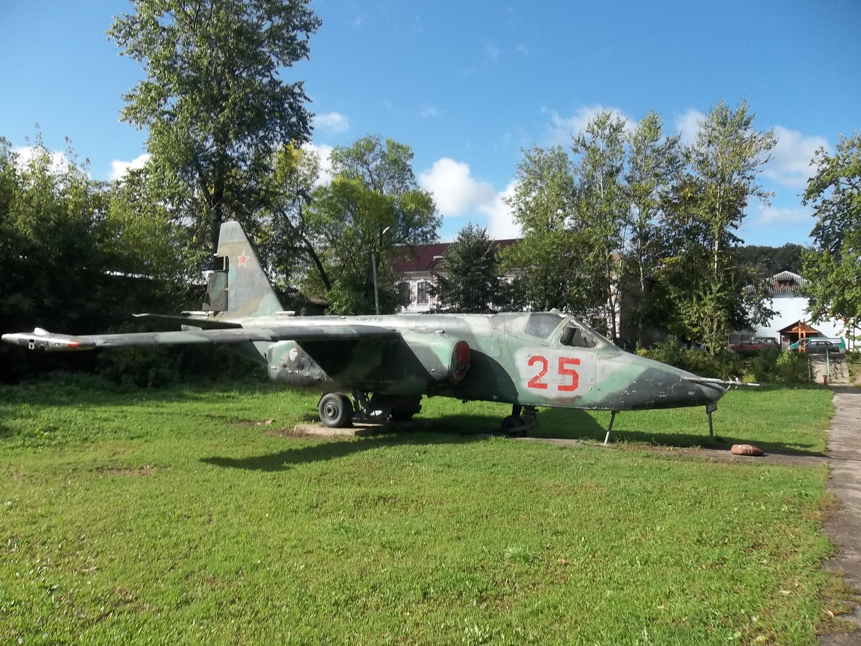 Aeroplane Sukhoi Su-25 - Ostrov