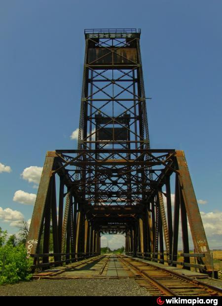 Mossdale Bridge - Last Link in the Transcontinental Railroad