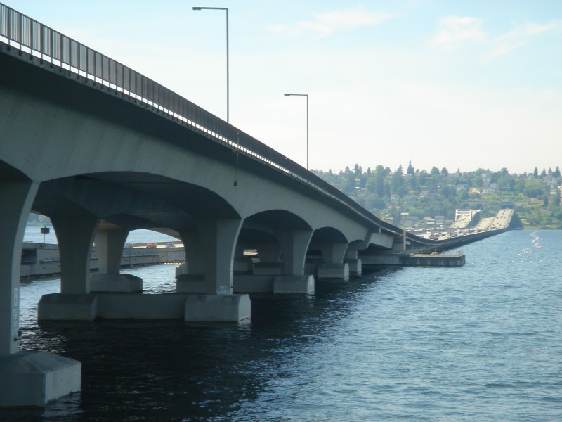 Lacey V. Murrow Memorial Bridge & Homer M. Hadley Memorial Bridge, The ...