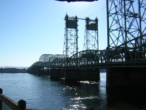 I-5 Interstate bridge - Portland, Oregon