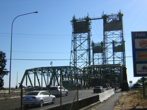 I-5 Interstate bridge - Portland, Oregon