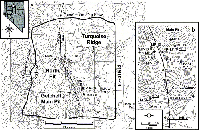 Getchell-Turquoise Ridge Mine Land Holdings