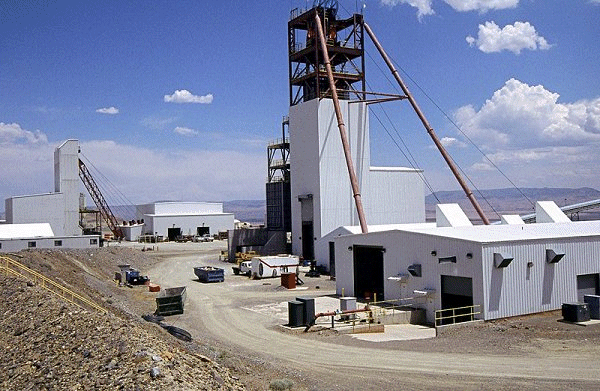 Turquoise Ridge Mine Shafts