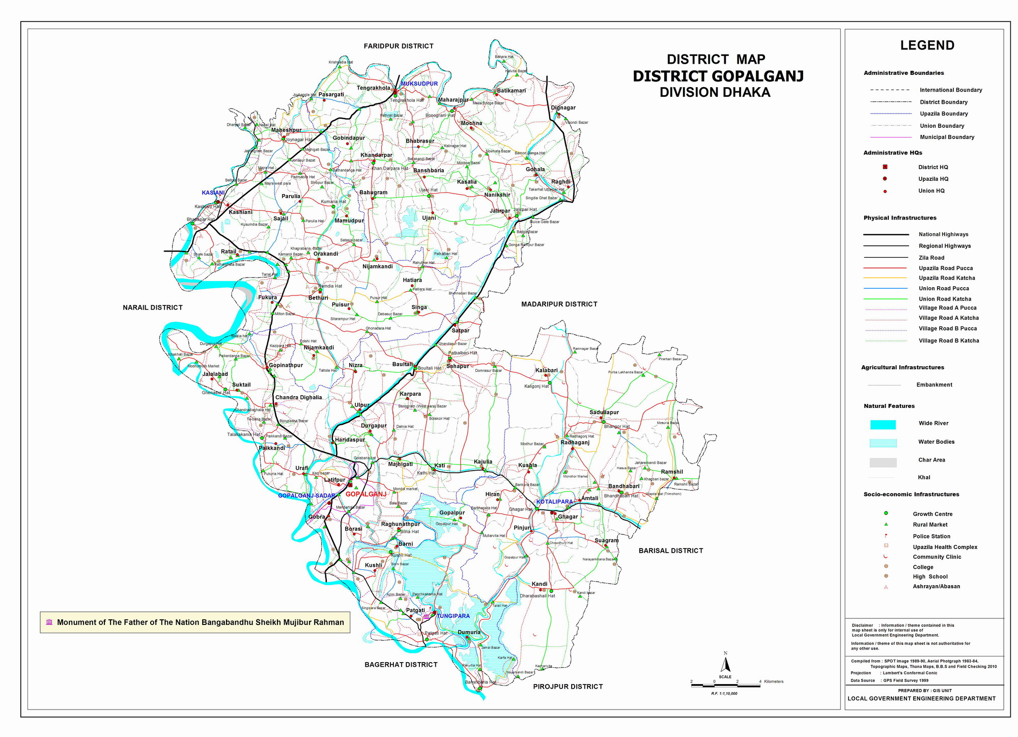 Gopalganj District Town