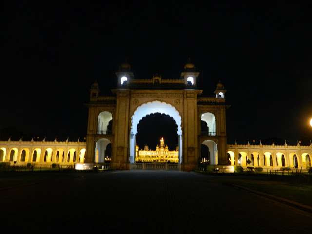 Mysore Palace East Gate - Mysuru