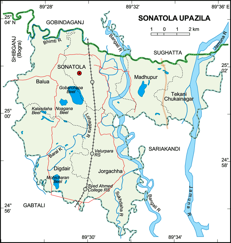 Sonatala Upazila HQ