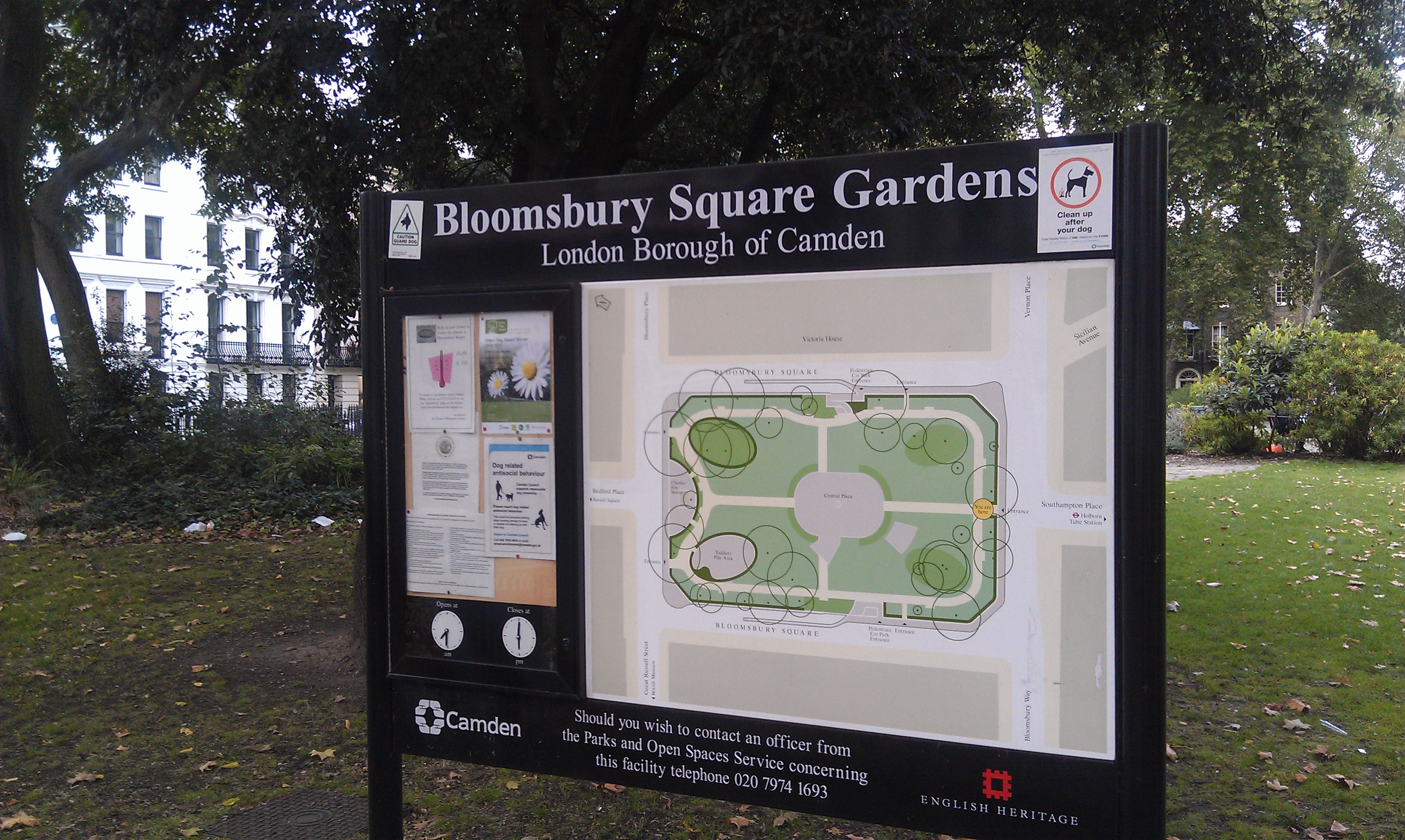 Bloomsbury Square Gardens - London
