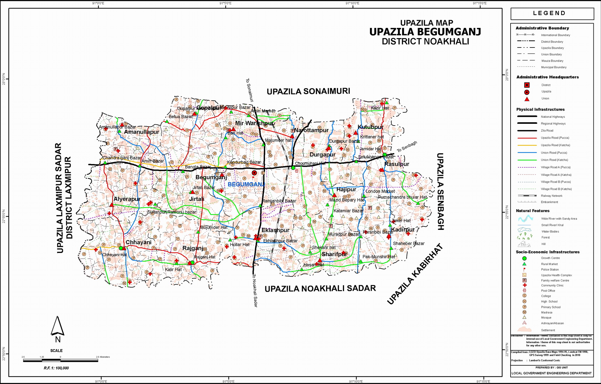 Begumganj Upazila HQ