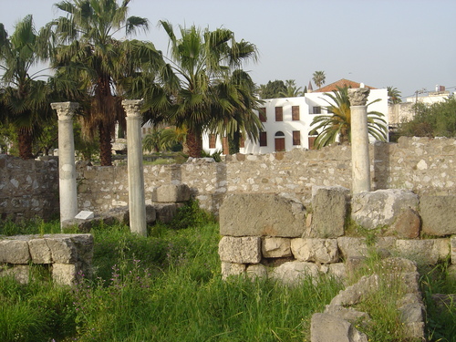 Archaeological site of the Harbour quarter – agora