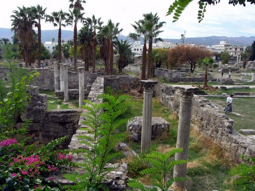 Archaeological site of the Harbour quarter – agora