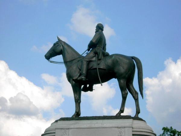 Stonewall Jackson Monument Pedestal - Richmond, Virginia