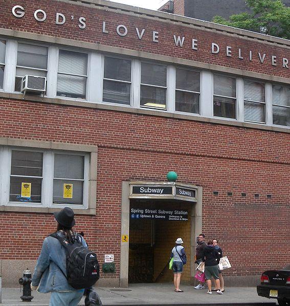 Spring Street Subway Entrance (A,C,E)