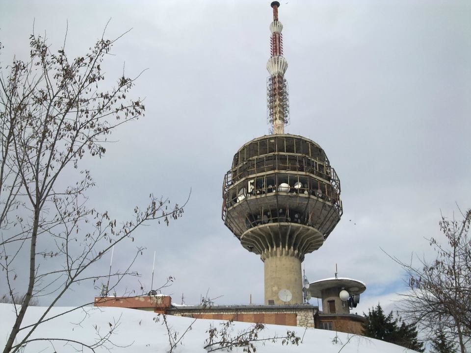 Television Transmission Tower HUM - Sarajevo
