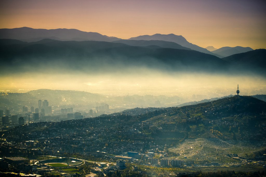 Television Transmission Tower HUM - Sarajevo