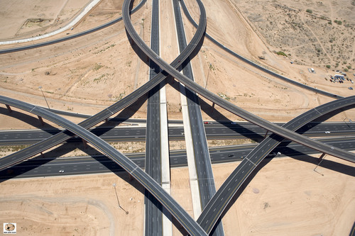 SuperRedTan Stack Interchange - Mesa, Arizona