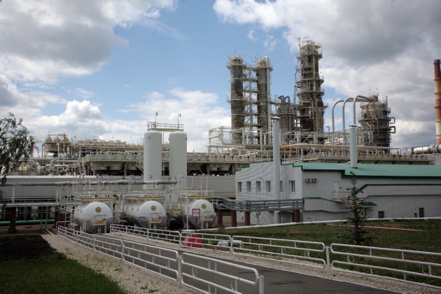 Novokuybyshevsk oil refinery - Novokuybyshevsk