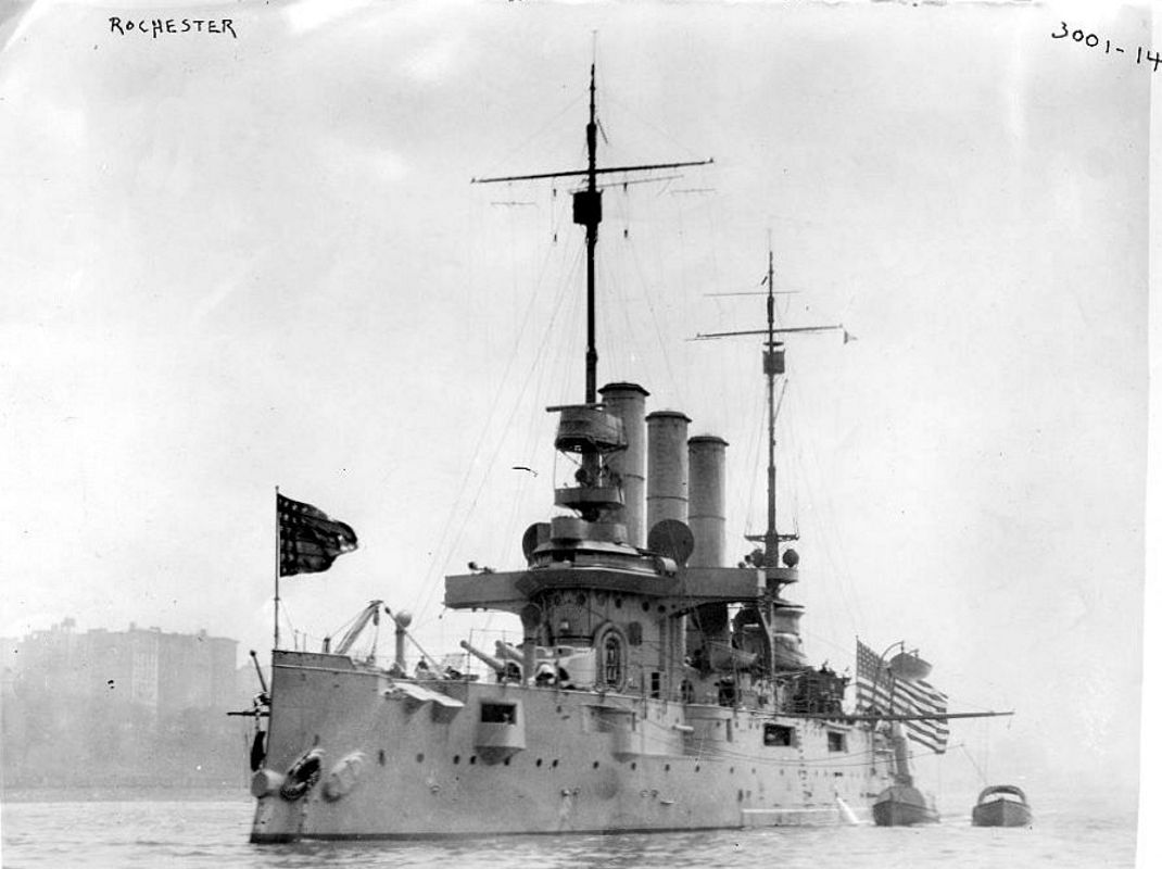 Wreck of USS Rochester/Saratoga/New York (ACR/CA-2)