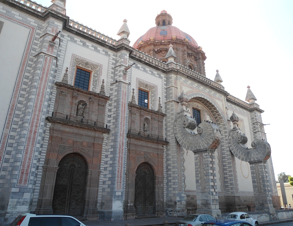 Santa Rosa de Viterbo catholic temple and antique convent - Santiago de ...