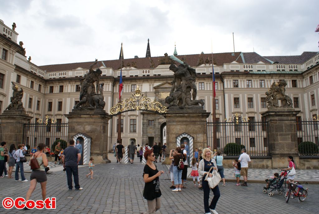 First courtyard - Prague