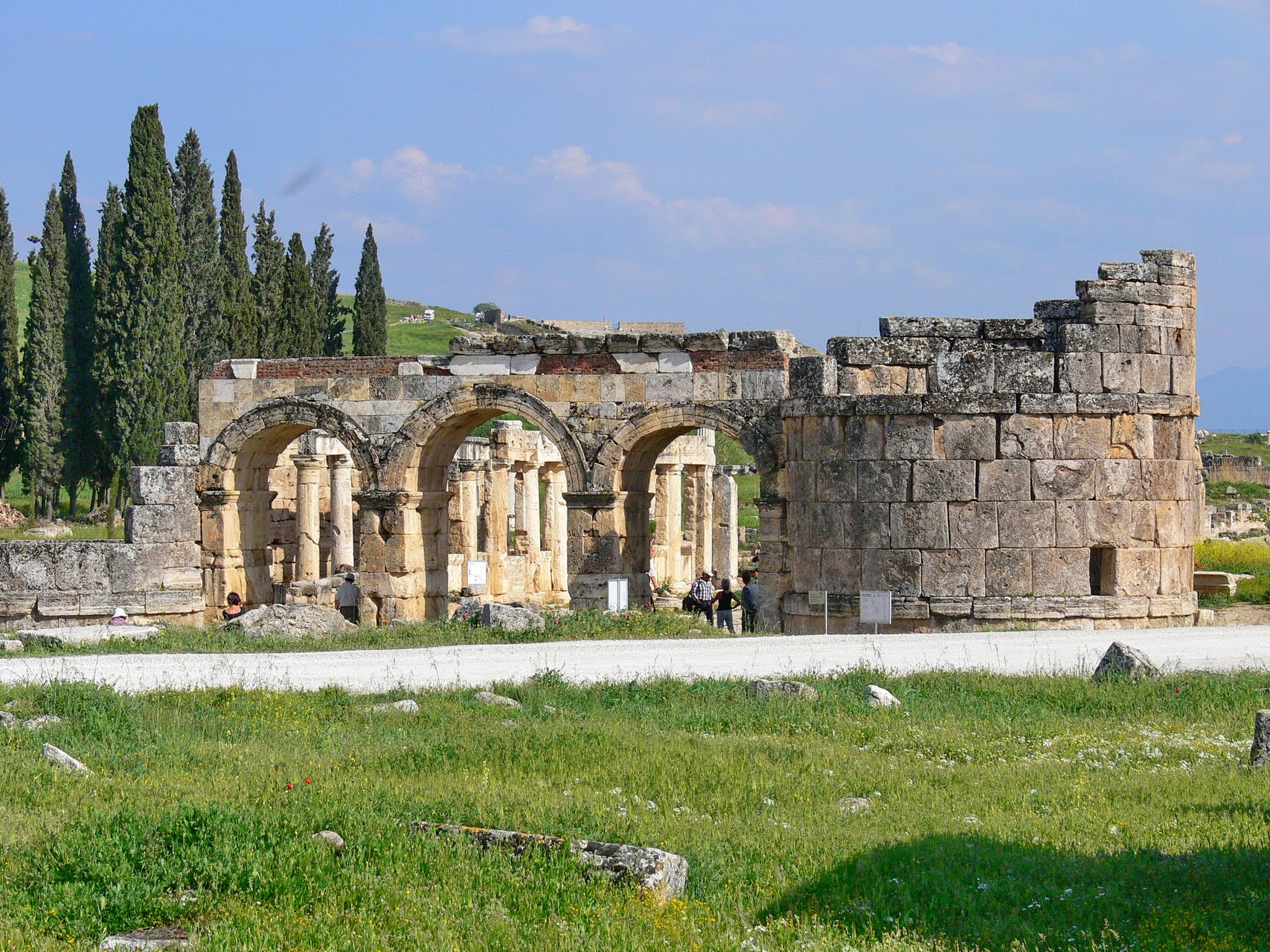 Domitian gate - Pamukkale