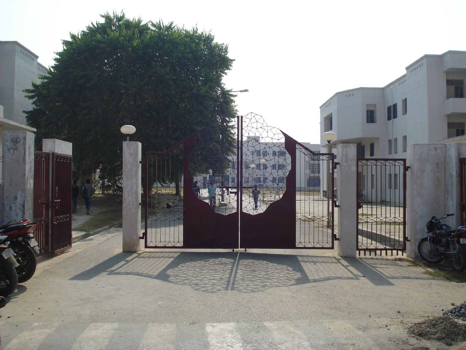 IIIT Boys Hostel Complex Gate - Prayagraj