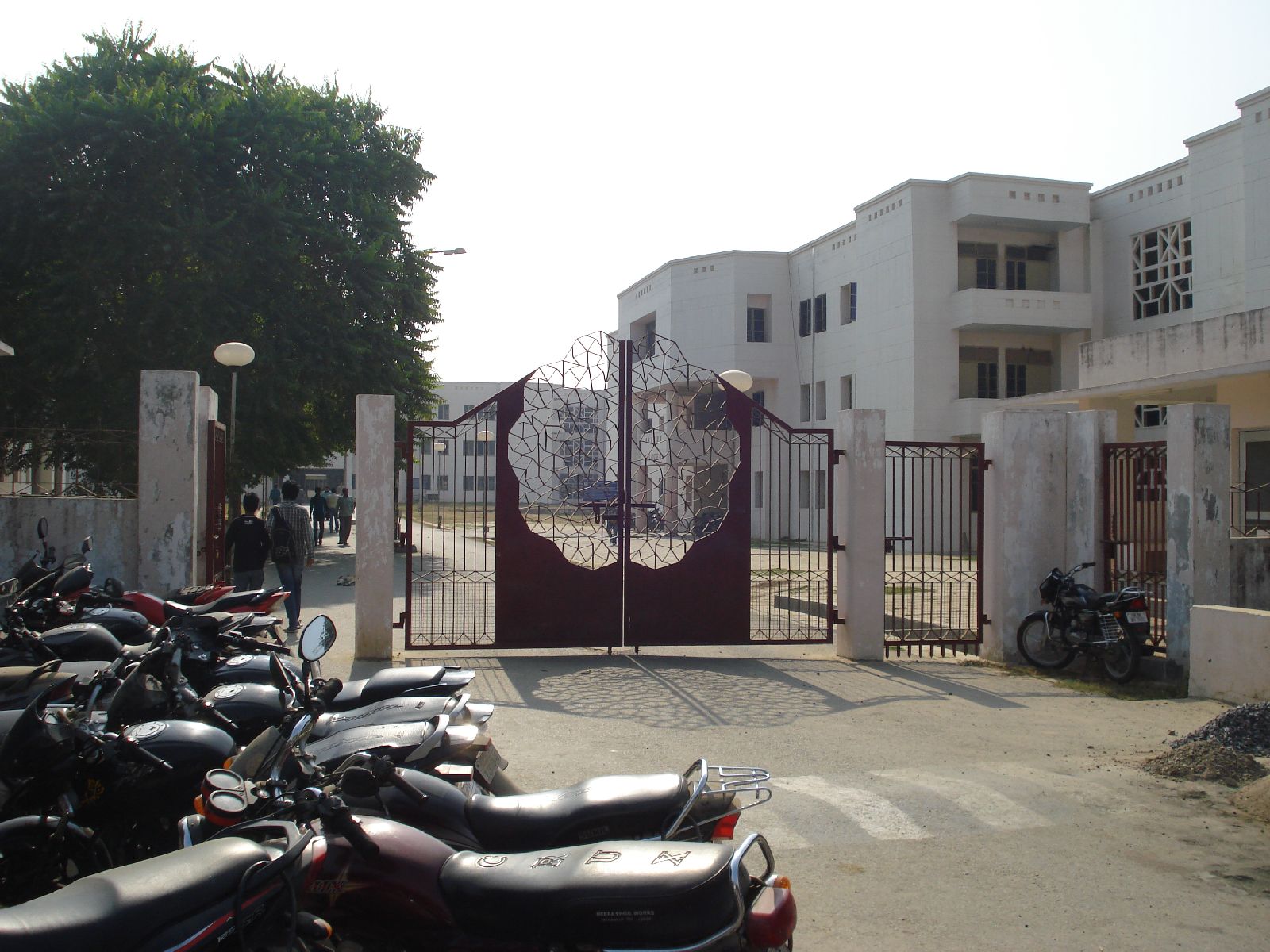 IIIT Boys Hostel Complex Gate - Prayagraj