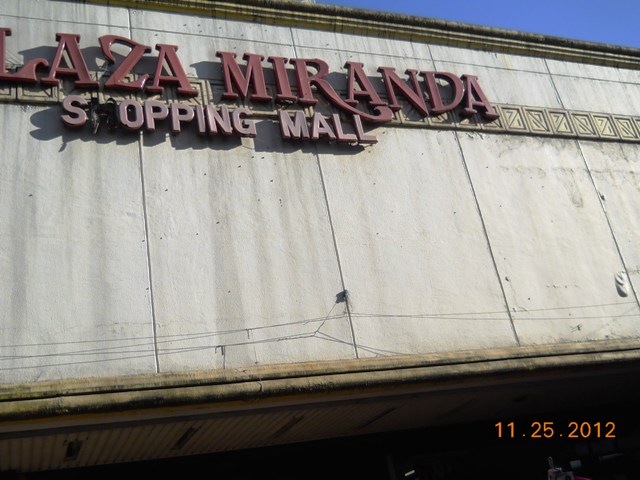 Plaza Miranda Shopping Mall - Manila