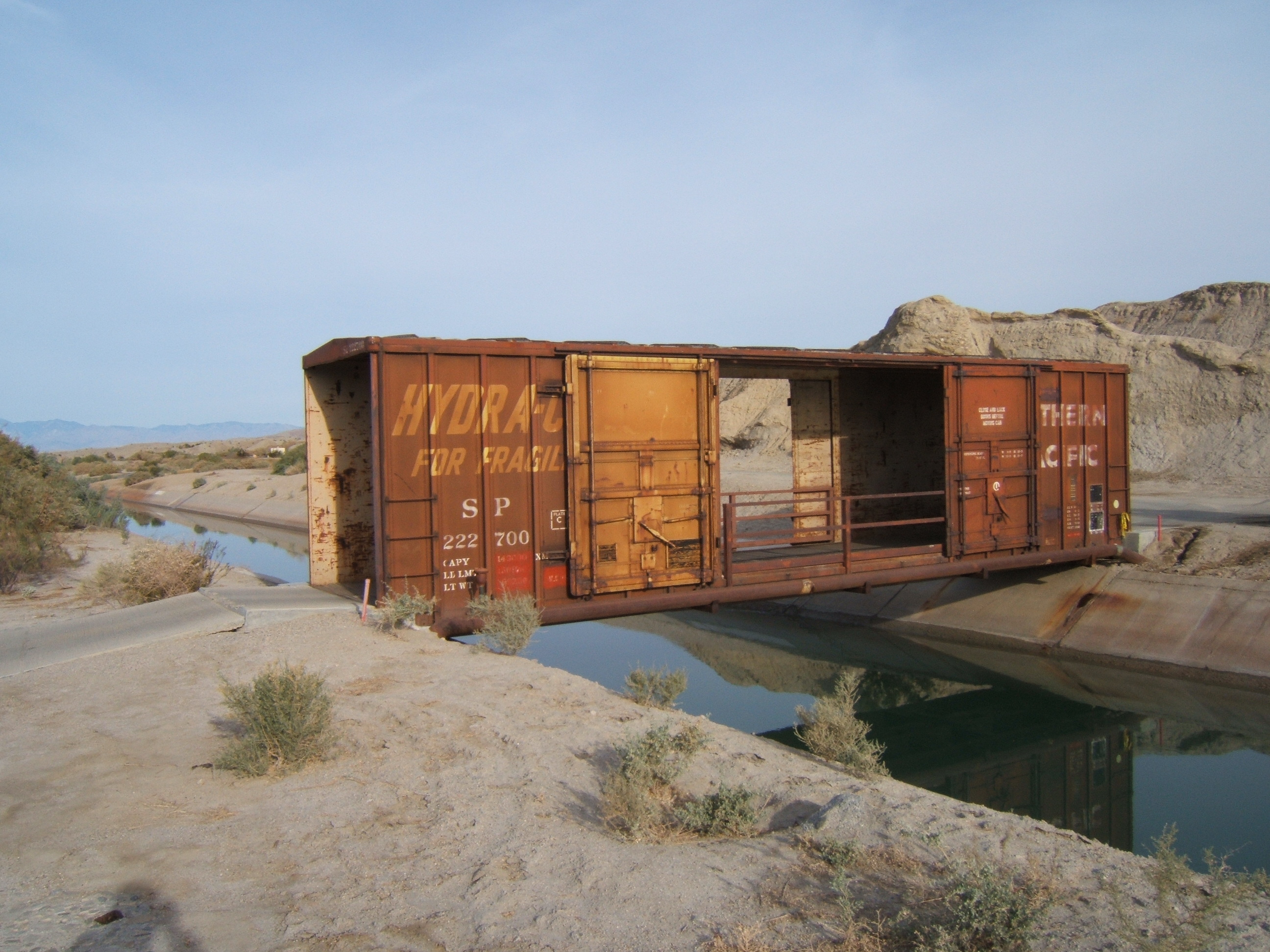 Box Car Bridge - Indio, California