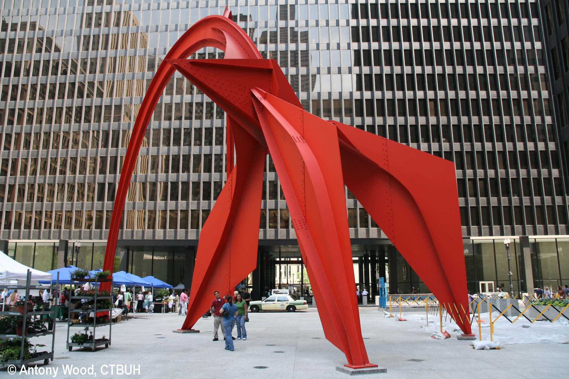 "Flamingo" by Alexander Calder (1974)