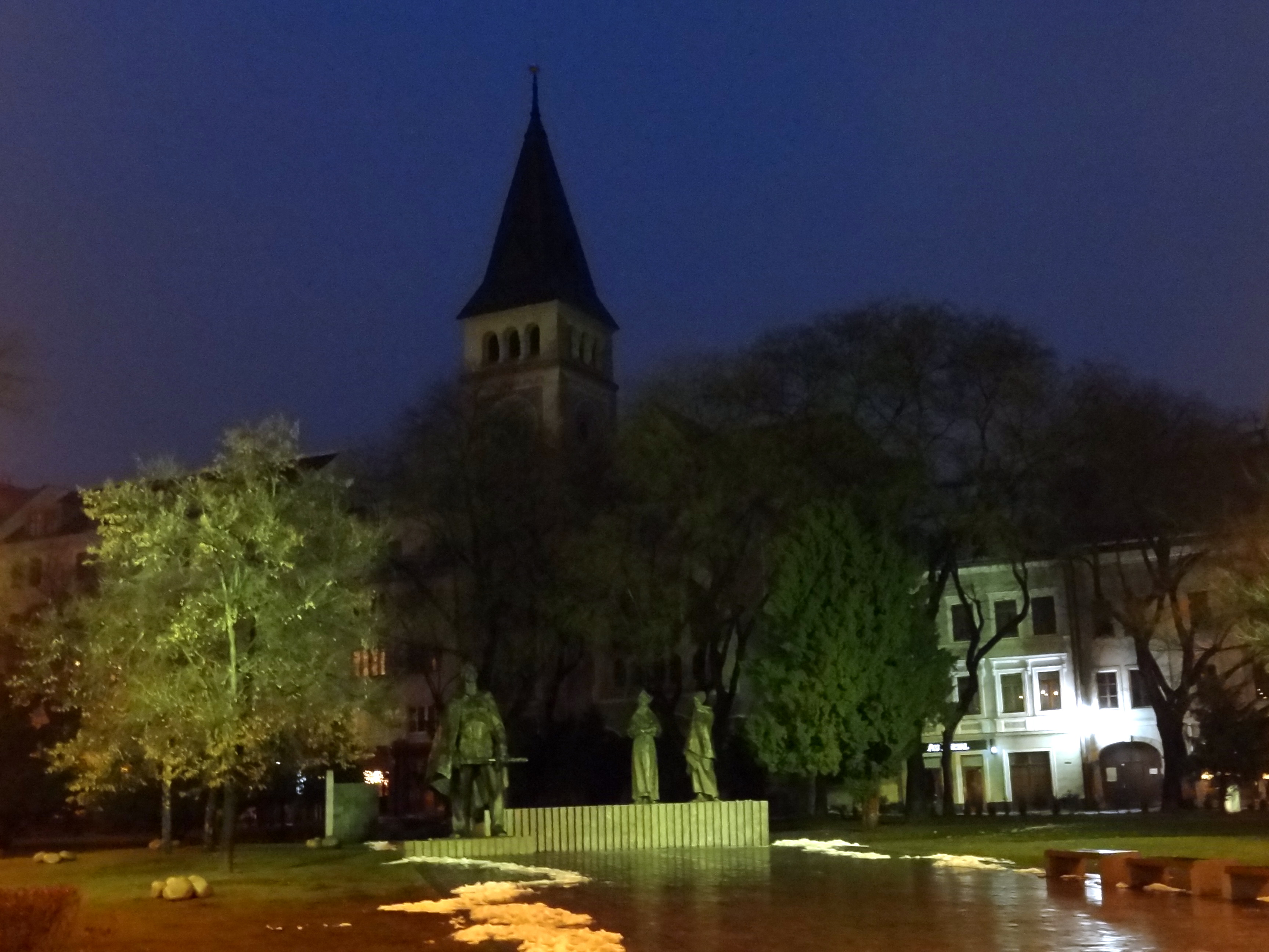 The square of Slovak national uprising - Bratislava