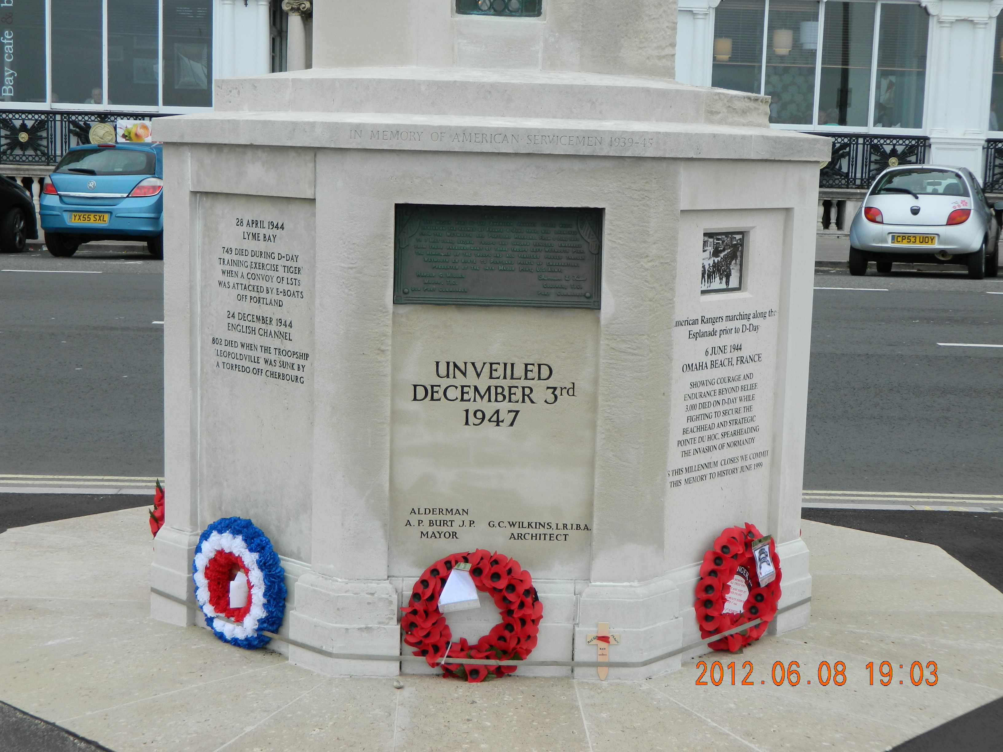 American War Memorial - Weymouth