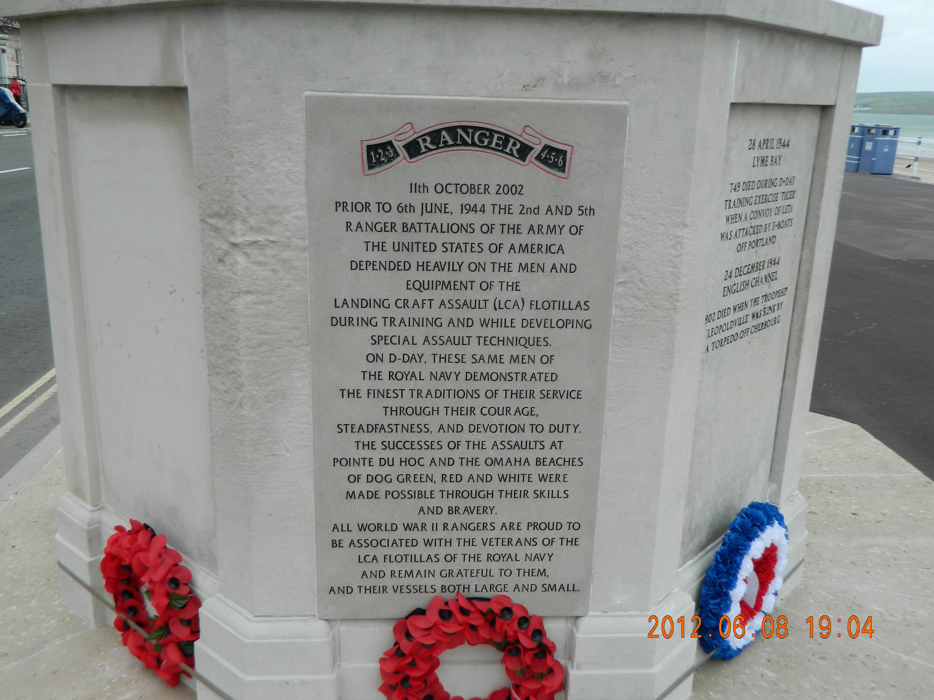 American War Memorial - Weymouth