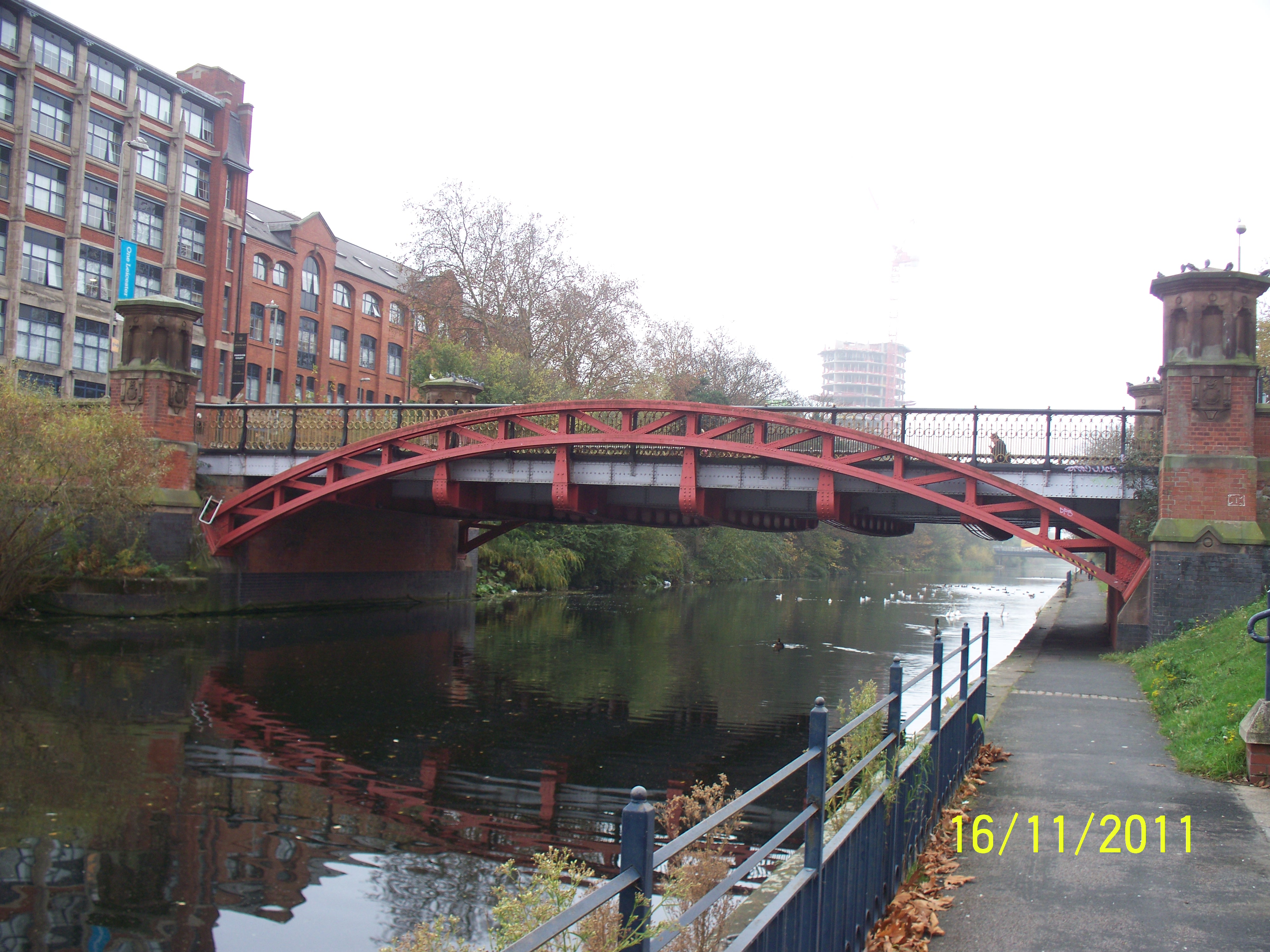 Mill Lane Bridge 1, River Soar (Grand Union Canal) - Leicester