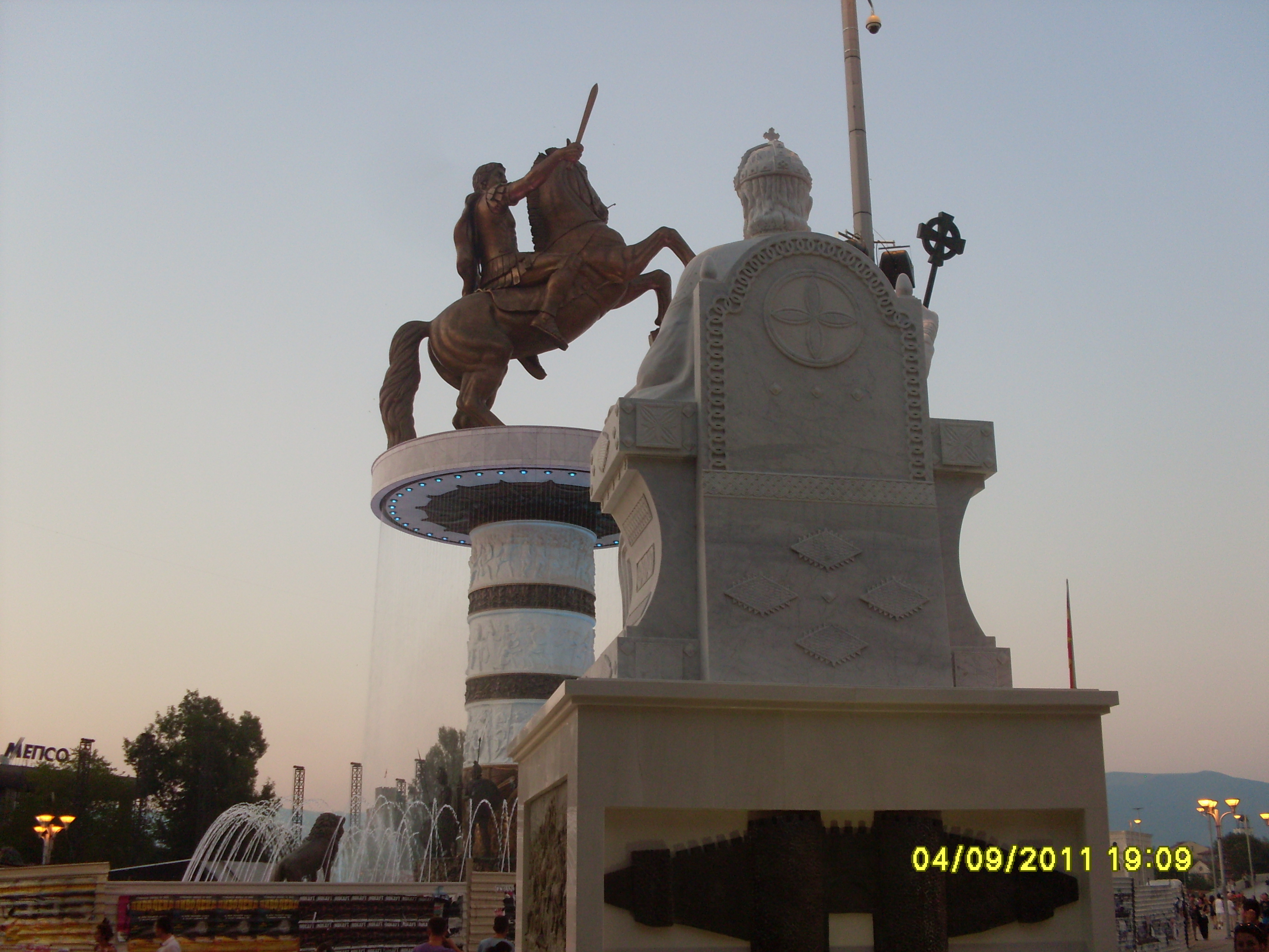 Monument of Czar Samuil - Skopje