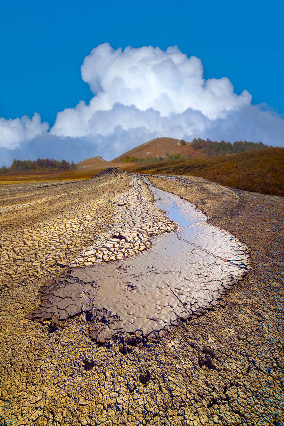 Mud volcanoes