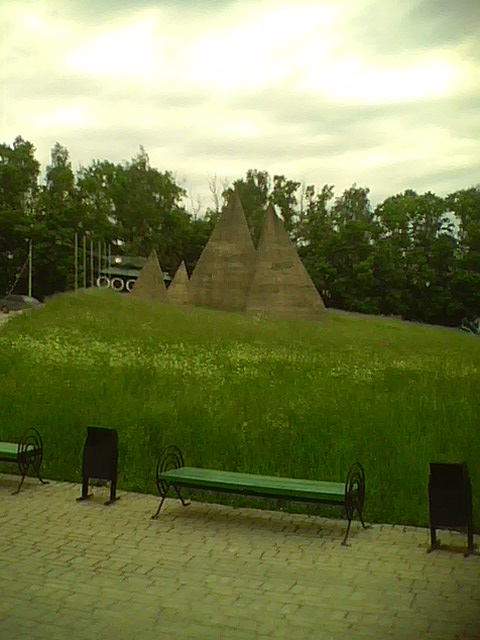 Dragon's teeth (anti-tank obstacles) - Lenino