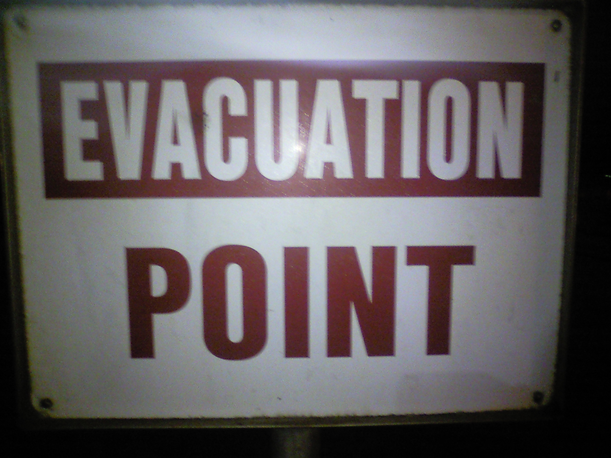 Evacuation Area