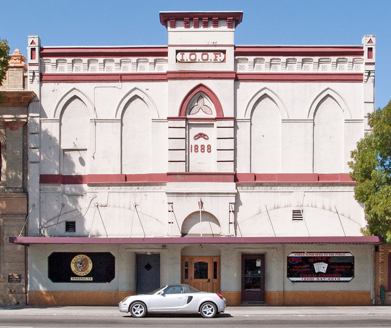 Oakdale IOOF Hall - Oakdale, California | place with historical ...