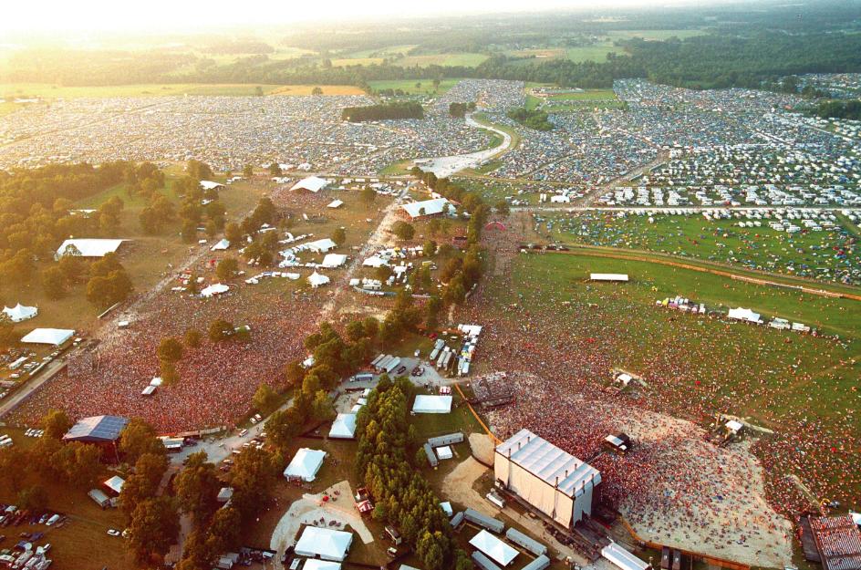 Bonnaroo Music and Arts Festival Grounds