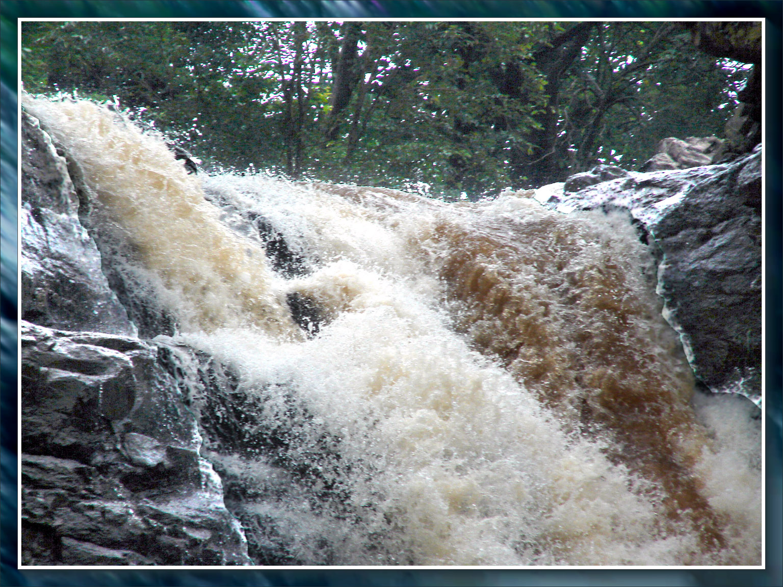 Ninai Water Fall, Sagai Village, Dediapada