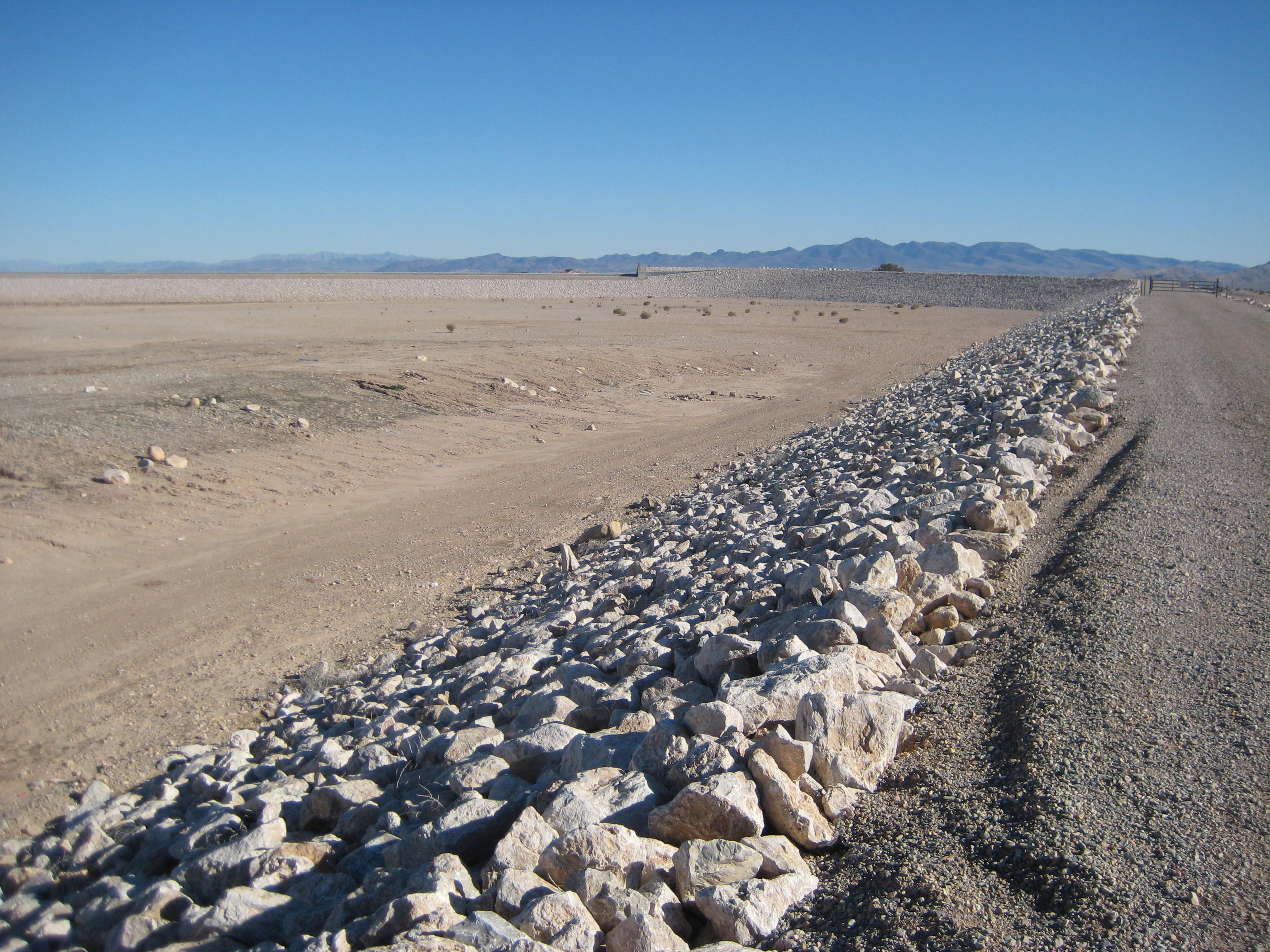 Flood Water Detention Basin