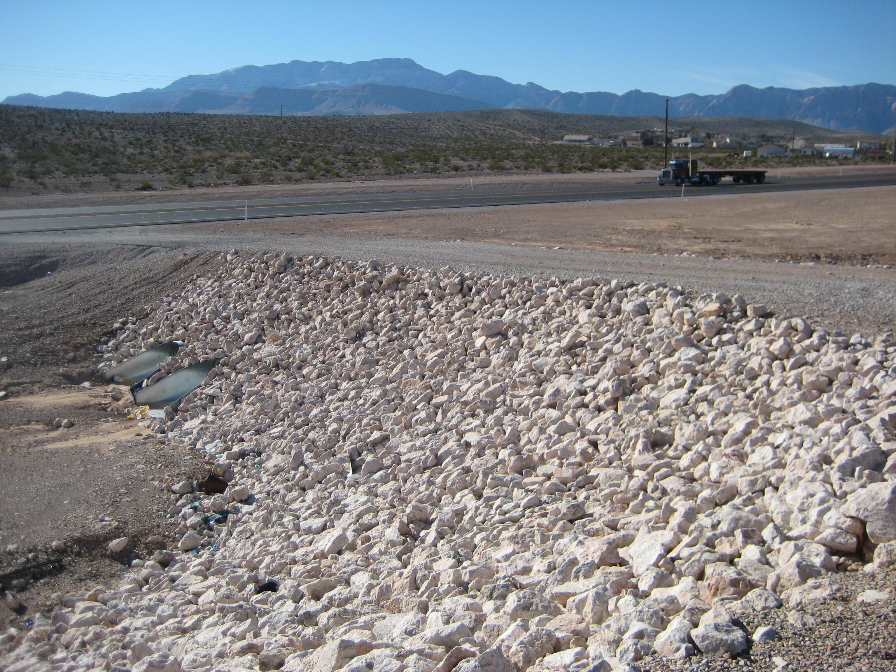 Flood Water Detention Basin