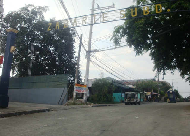 Zabarte Subdivision Entrance Gate 1 - Quezon City