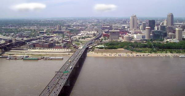 Poplar Street Bridge - St. Louis, Missouri