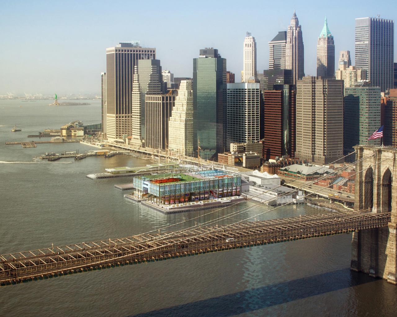 Pier 17 Shopping Mall & Restaurant Arcade