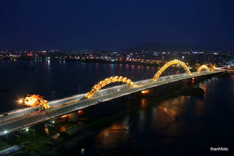 Dragon River Bridge - Da Nang City