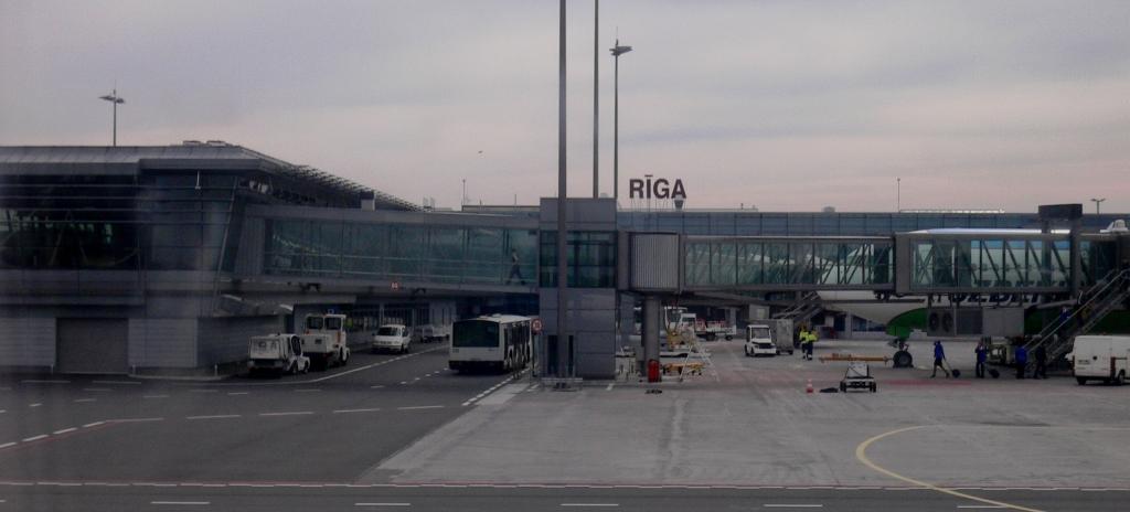 Riga Airport passenger terminal building - Lidosta "Rīga"