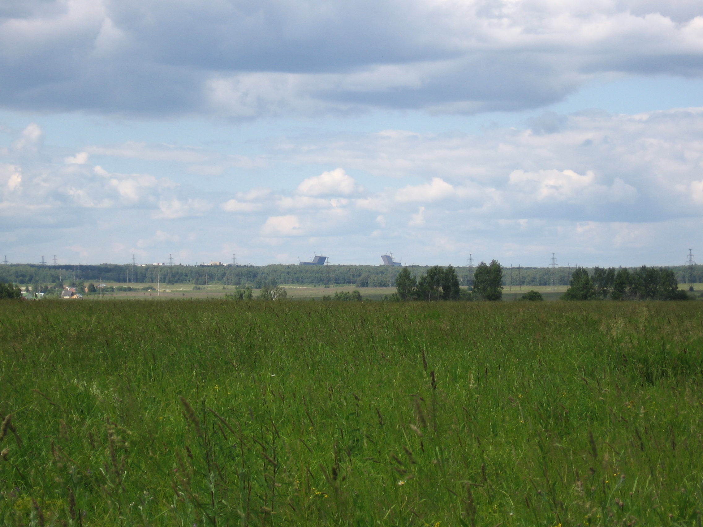 Russian early warning radar Dunay-3u (transmitter)